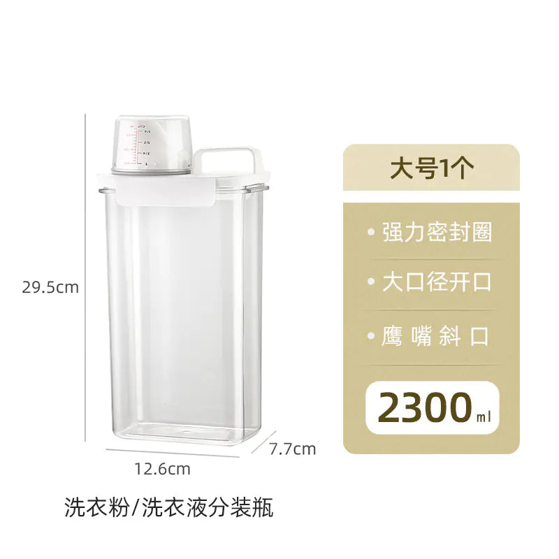 Acrylic Laundry Detergent Storage Box for Home Use – Heavenly Homes